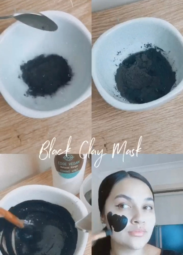Black Clay Mask - 50gr – edge cosmetics and skincare